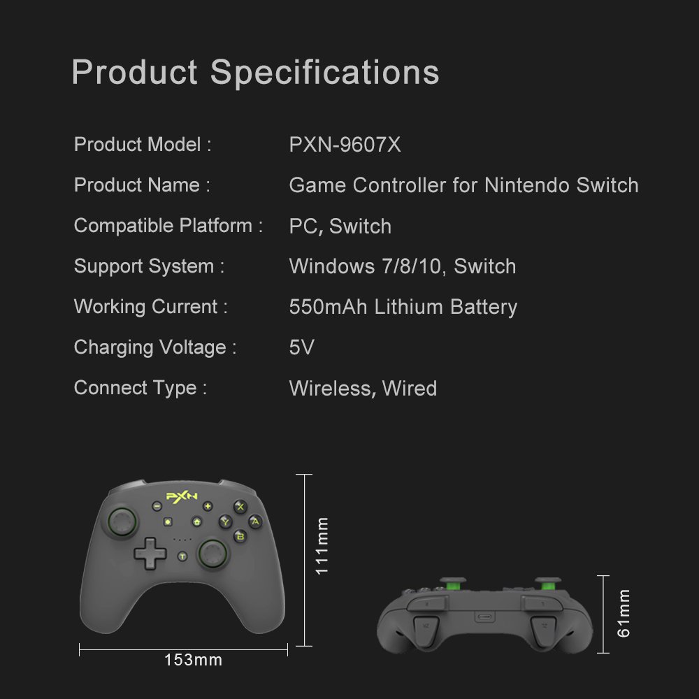 PXN-9607X | PXN Racing Wheel, Game Controller, Arcade Stick for Xbox ...