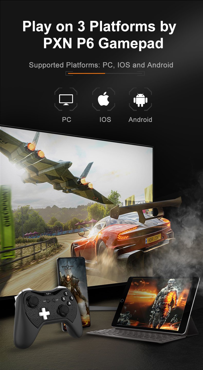 PXN-P6 | PXN Racing Wheel, Game Controller, Arcade Stick for Xbox One ...